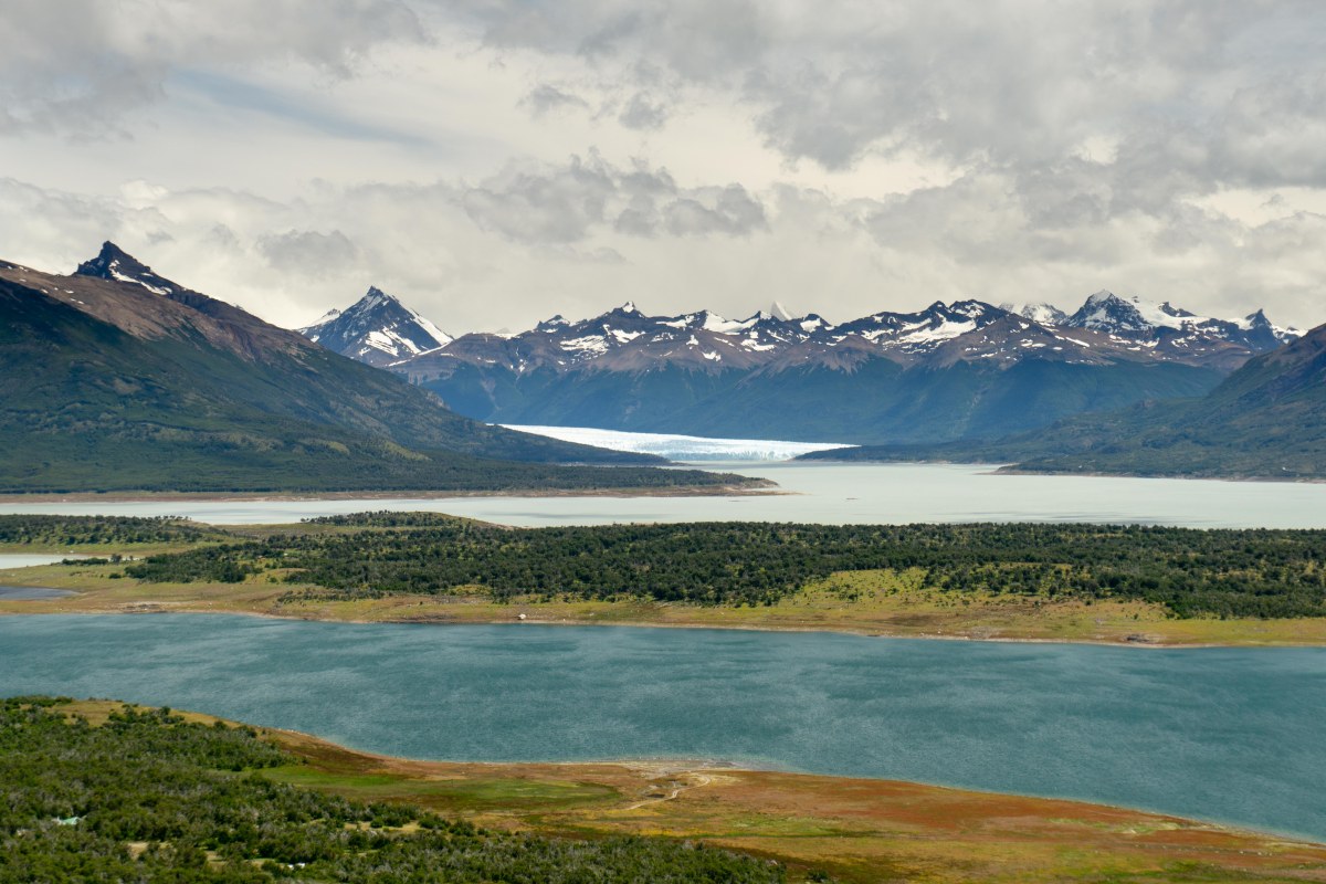 LAGO ROCA e CERRO CRISTAL – belíssima paisagem próxima de El Calafate ...